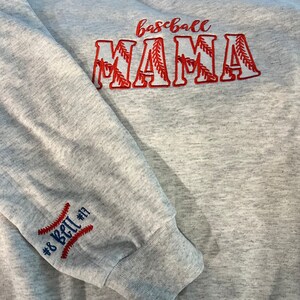 Yay, Baseball Day Embroidered Crewneck, Baseball Shirt, Sports ...