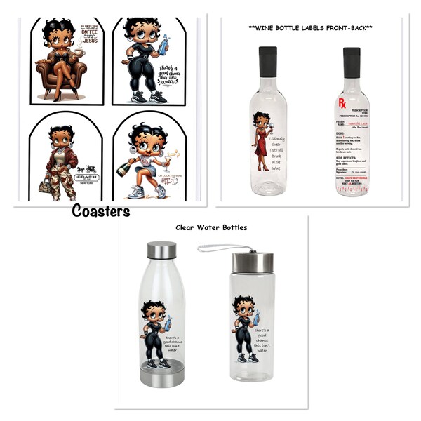 Betty Boop, Water Betty Boop Png, Black Betty, Betty Png, Female, Girl ...
