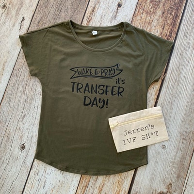 Wake & Pray It's Transfer Day Svg, IVF Svg, IVF Transfer Svg, Egg ...