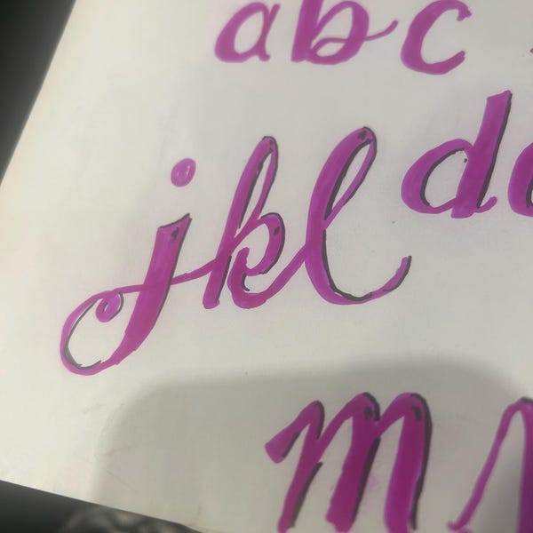 Learn to Hand Letter | the Ultimate Crash Course Digital Workbook Plus ...