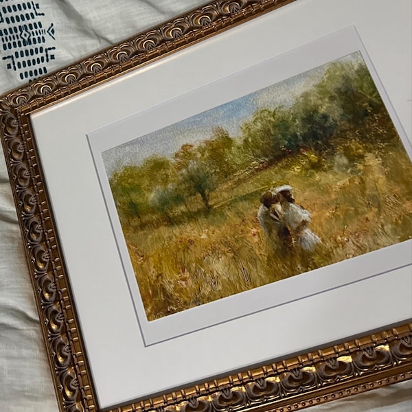 Persuasion: Captain Wentworth and Anne Elliot Fine Art Print | Jane ...