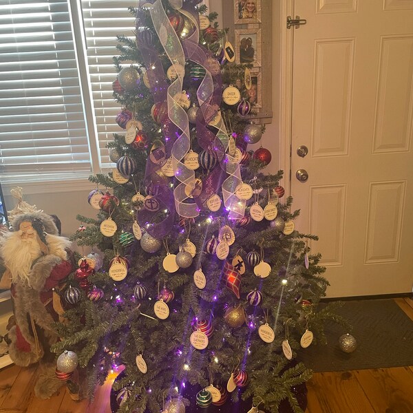 Tree Topper Bow, Large Bows, Peacock Color, Teal Purple Lime Bow - Etsy