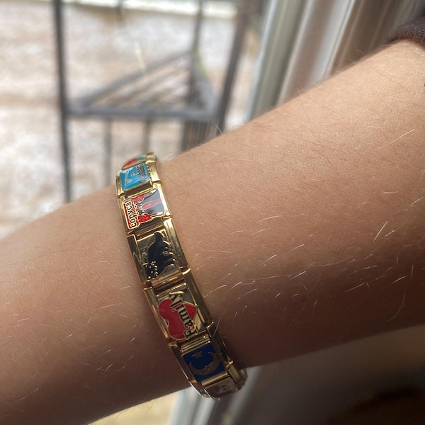 18 Links Italian Bracelets, Custom Vintage Italian Bracelets ...