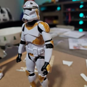 1/12 Captain Rex Snow Gear Waterslide Decal Sheet - Etsy UK