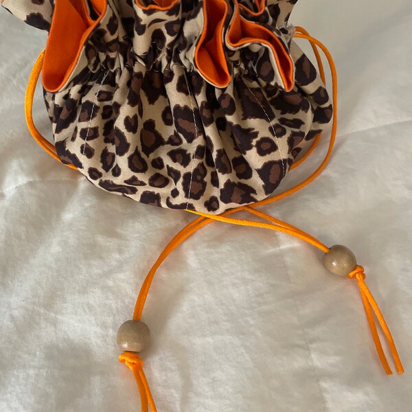 Travel Jewelry Pouch With Drawstring and Pockets - Etsy