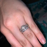 Rosebud Band With Raised Edge in Silver, Made to Order - Etsy