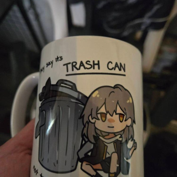 Stelle/female Trailblazer Trash Can "inspirational Quote" Honkai Star ...