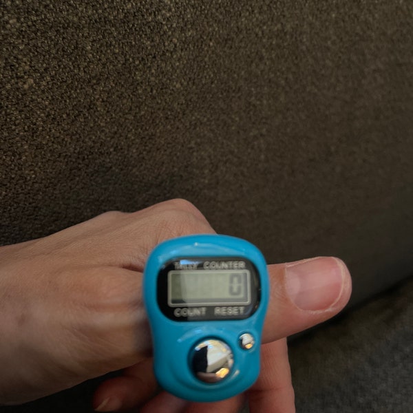 Digital Row Counter for Knitting and Crochet, Tally Counter, Tracker ...