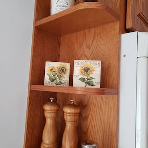 Sunflower Blocks, French Sunflowers, Vintage Sunflowers, Shelf Sitter ...