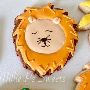 Lion Face Cookie Cutter | Etsy