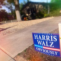 Stop Project 2025 Yard Sign Coroplast Vote Democrat Lawn Sign, Election ...