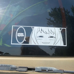 Teleport Kunai Anime Car Decal - Etsy