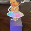 3 Rainbow Princess Centerpieces African American Birthday Table ...