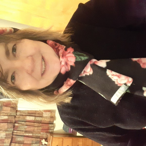 Patriotic Disappearing Nine Patch Rag Quilt, Sofa Throw, Denim Rag ...