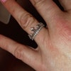 The Quinn. Sterling Silver 925 Queen Crown Ring - Etsy