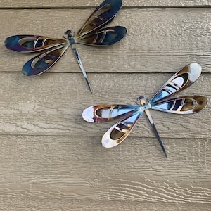 Beautiful Torch-colored Metal Butterfly Wall & Garden Decor Butterfly ...