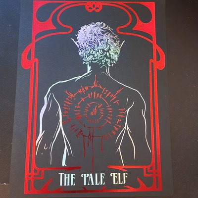 Azriel and Gwyn From the ACOTAR Series Gwynriel Illustration - Etsy