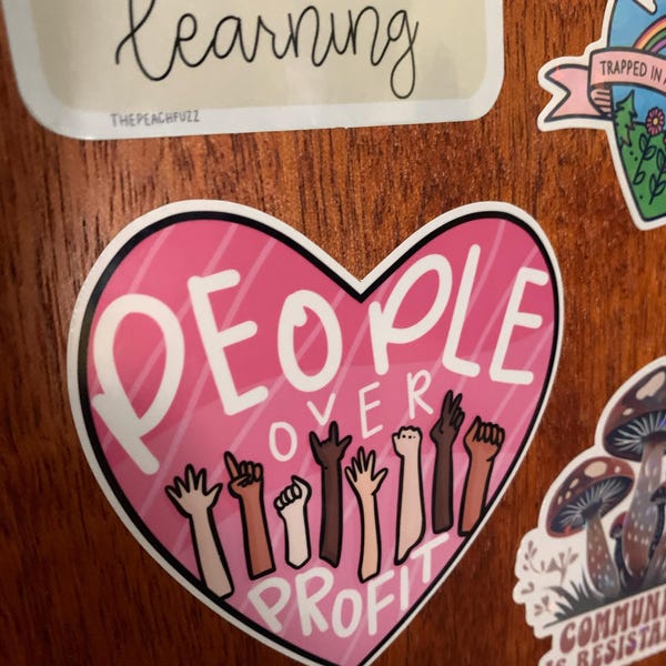 The Lovers Tarot Card Glossy Vinyl Water Resistant Sticker | High ...