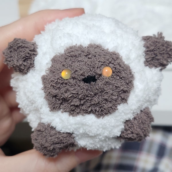 Crochet Sheep Puff Plushie PATTERN - Etsy