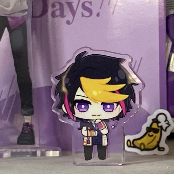 Nijisanji EN Vinyl Stickers luxiem Mysta Shu Luca Ike Vox, noctyx Sonny ...