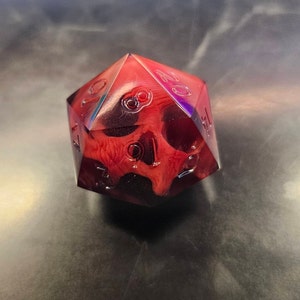 Dice Set Skull Sharp Edge, D&D Dice Set for Dungeons and Dragons D and ...