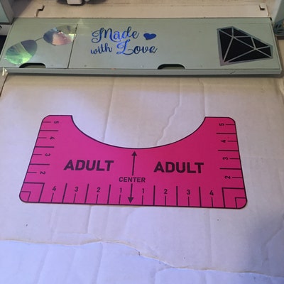 T-shirt Alignment Tool Svg,t-shirt Ruler Svg Bundle Shirt Place Guide ...