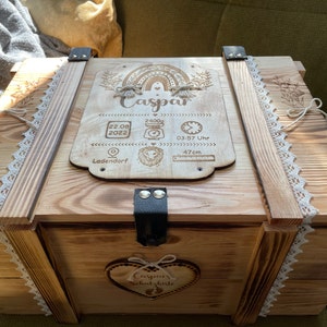 Large Storage Box / Wooden Memory Box / Storage Box / Memory - Etsy