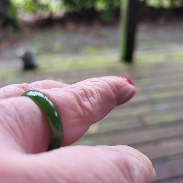 Genuine Jade Bangle, Comfort Fit, A Grade, Heirloom Green Jade Bangle ...
