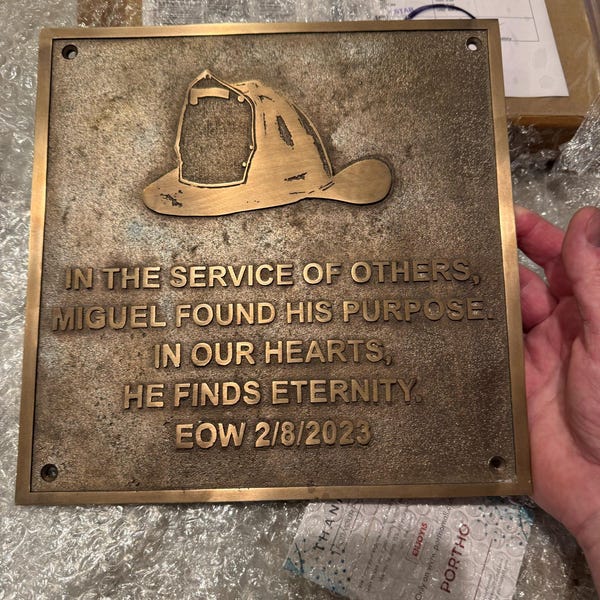 Custom Made Cast Bronze Signs & Plaques - Personalized Logo/crest ...