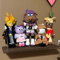 David FNF Crochet Plüsch 8 Zoll, Custom FNF, Custom FNF Spielzeug - Etsy.de