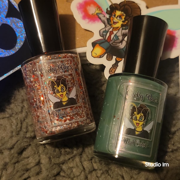 Hammy | Rainbow Sprites Collection | Indigo Jelly Shimmer Nail Polish ...