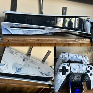 PS5 Skin Japan Playstation 5 Skin Dragon Black Console and Controller ...