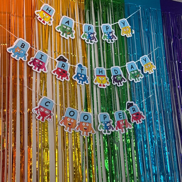Numberblocks Wall Decals Sticker for Kindergarten and Preschool ...