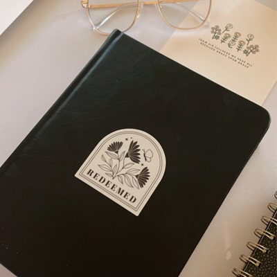 Redeemed Sticker Faith Stickers Bible Verse Sticker Christian Stickers ...