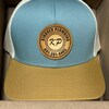 Custom Leather Patch Baseball Hats | Sewn on | Hand Finished Leather ...