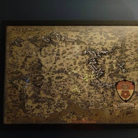 Ireland Gaeilge Fantasy Map Print Gaeilge Poster Ireland Map - Etsy UK