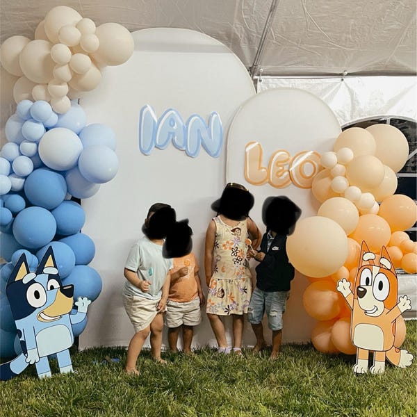 Bluey Balloon by Anagram • Garland Arch Kit • 1st Birthday • Puppy ...
