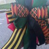 Black History Month Bow, Black History Month Ribbon, Juneteenth Bow ...