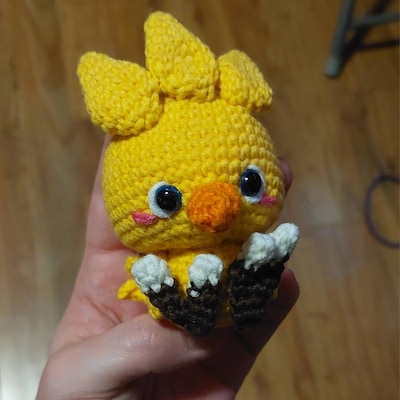 Crochet Pattern of Yellow Chicken Amigurumi/ Plushie Doll/ Bagcharm PDF ...