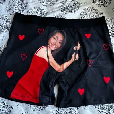 Personalized Photo Boxer Briefs, Custom Underwear With Face for Men ...