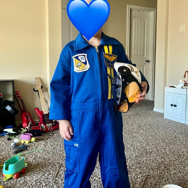 Licensed Blue Angels Youth Flight Suit and Garrison Cap - Etsy