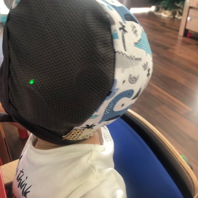 Ready to Ship Black With Black Mesh Hearing Aid Cap for Those - Etsy