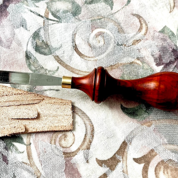 Leather Wide Skiver D2 Steel 6/8/10/12mm Skiving Tool for Leather Craft ...