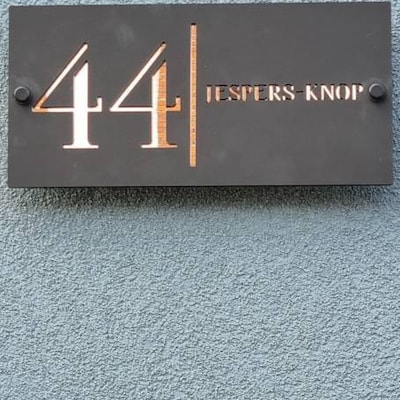 MODERN HOUSE SIGN Address number Sign Horse House Sign Horse House ...