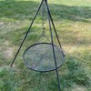 Hand Forged Rotisserie Ground Spit - Etsy