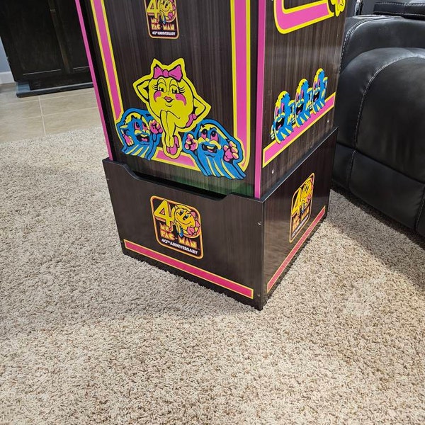 Arcade 1up Cabinet Riser Graphics Decals Stickers - Etsy