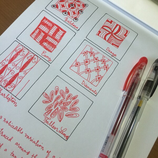 ZENTANGLE® PATTERN E-BOOK - Step Out in Style - Volume 1 - Step-by-step ...