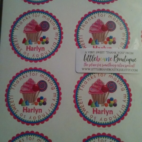 Candy Stickers, Sweet Shop Party, Oh Sweet Candy Land, Cupcake, Candy ...