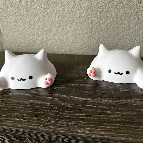 Kawaii Desk / Bongo Cat Meme - Adorable Desk Accessory - Keep Your Desk ...