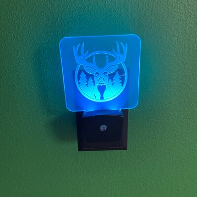 LED Night Light 52 Design Options Acrylic Display Personalized 7 Light ...